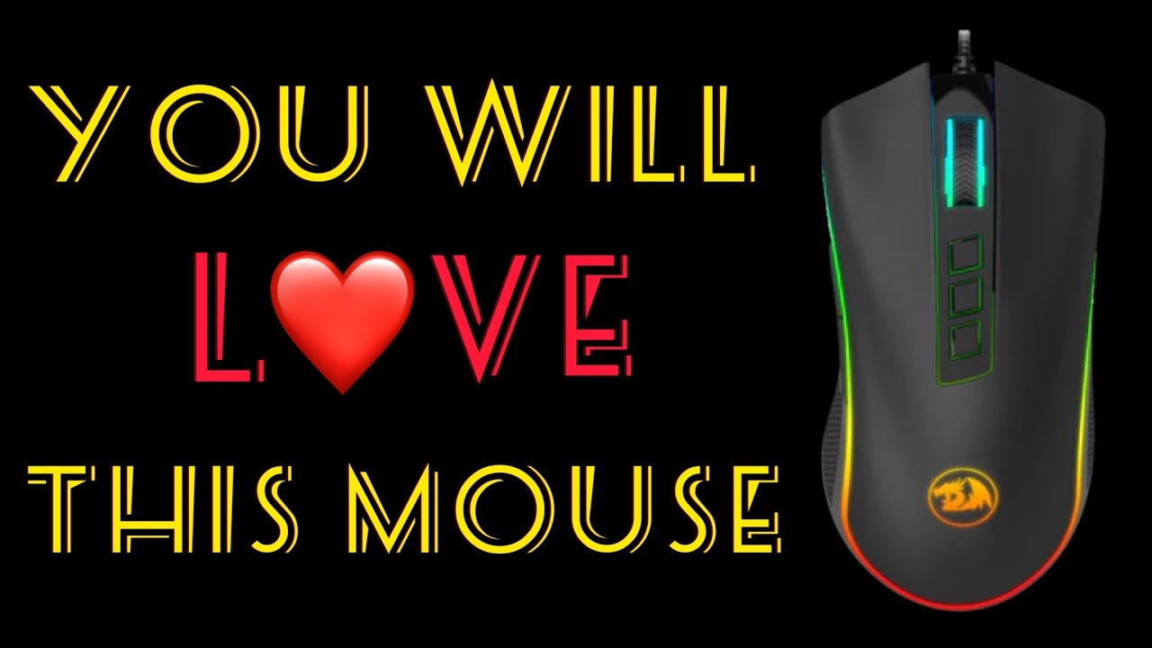 Gaming mouse Redragon Cobra Unboxing - YouTube