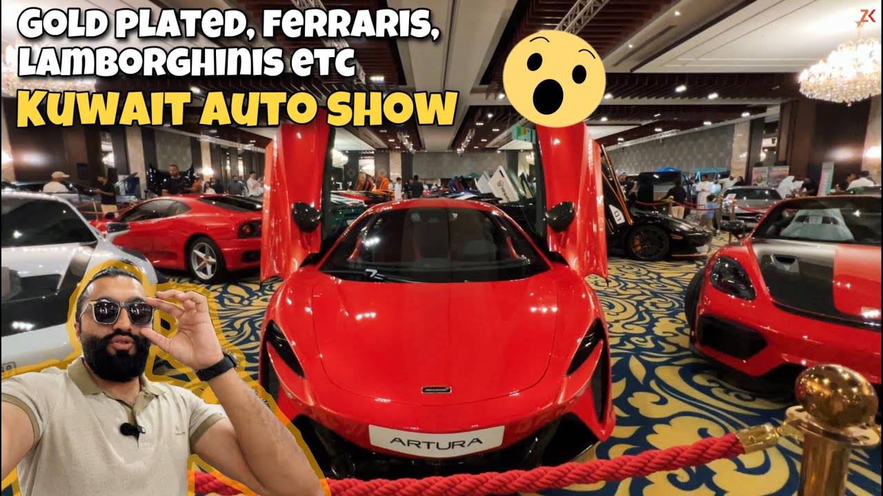 The biggest auto show of Kuwait | Lamborghini, ferrari, Mclaren and ...