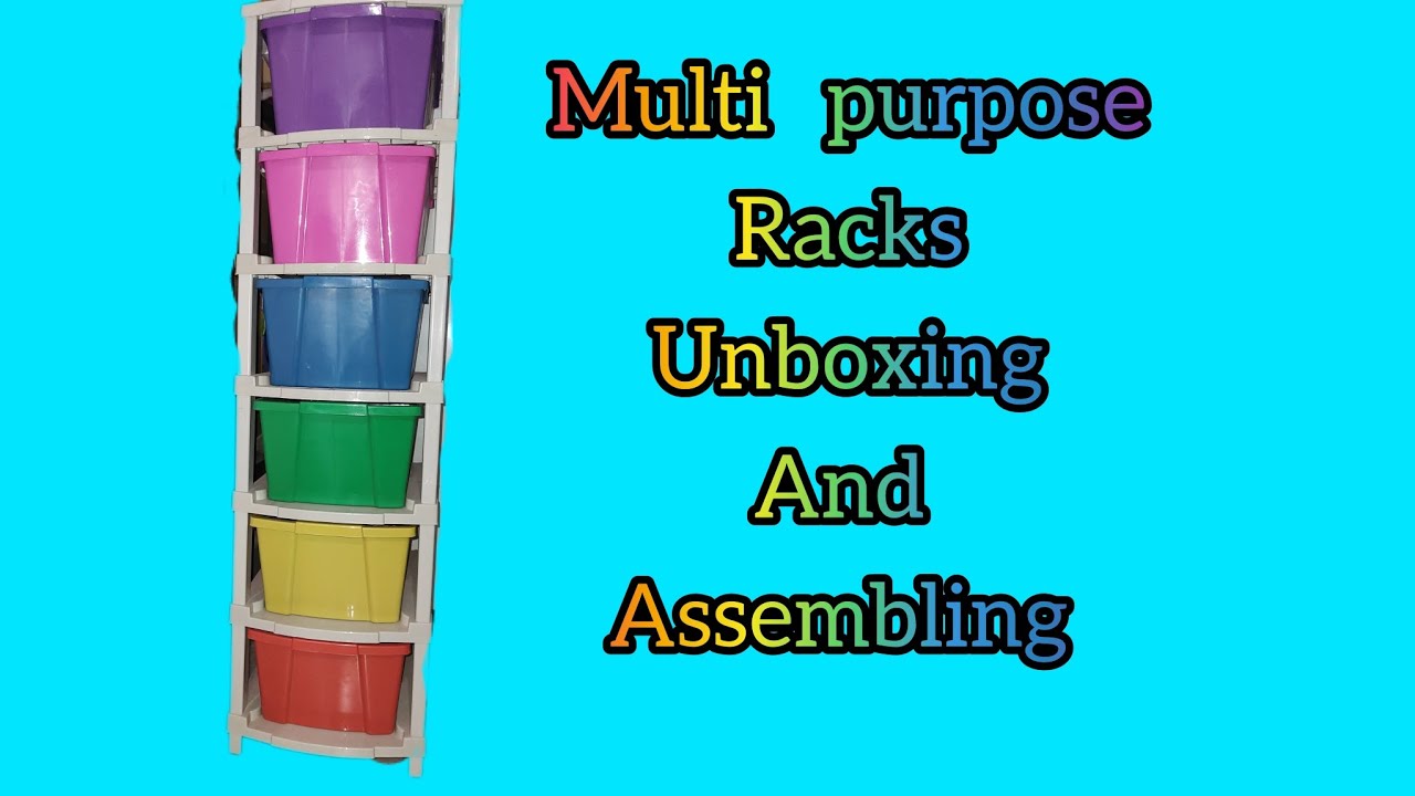 meesho Unboxing// multi colour racks//multi purpose racks Unboxing and ...