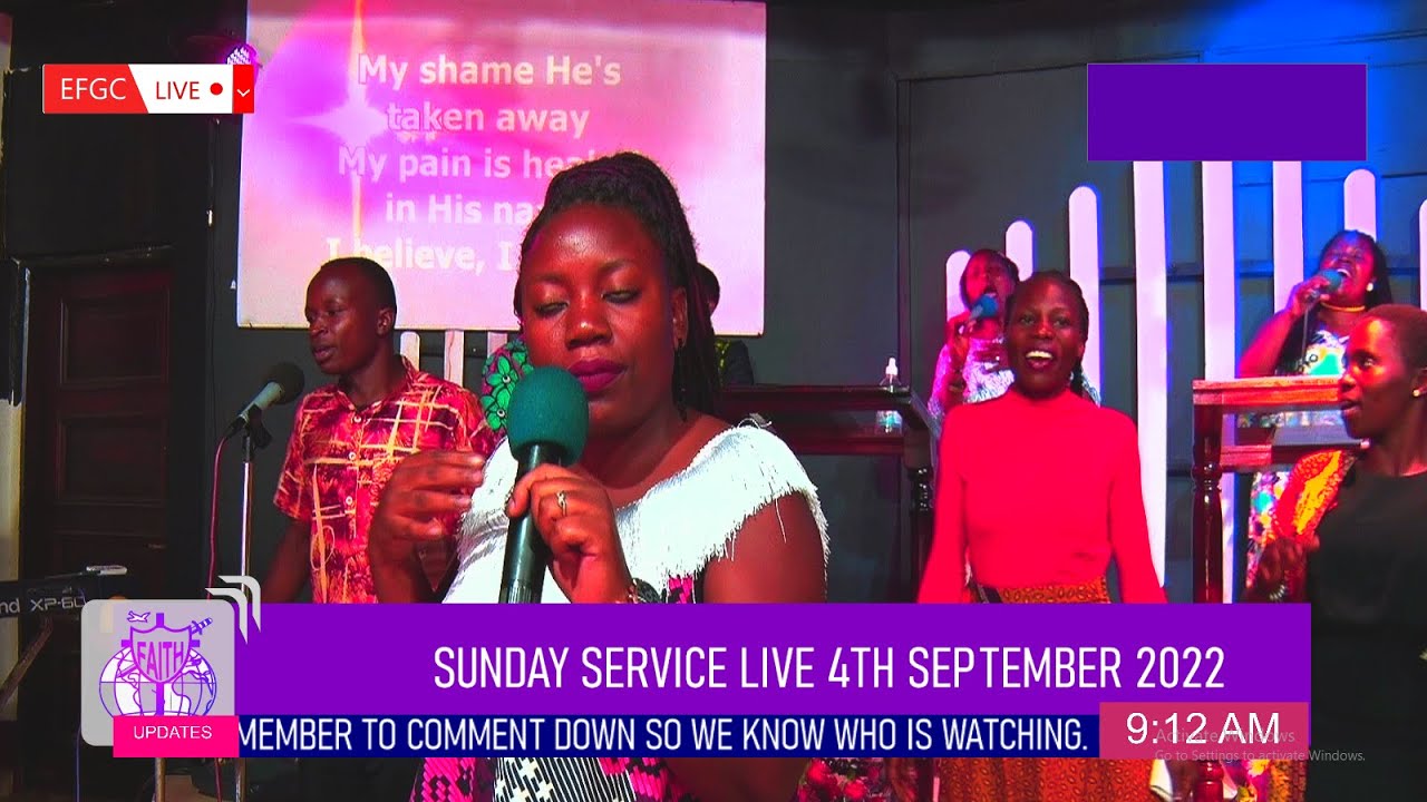 SUNDAY SERVICE LIVE 04TH/09/2022 | EFGC MEDIA - YouTube