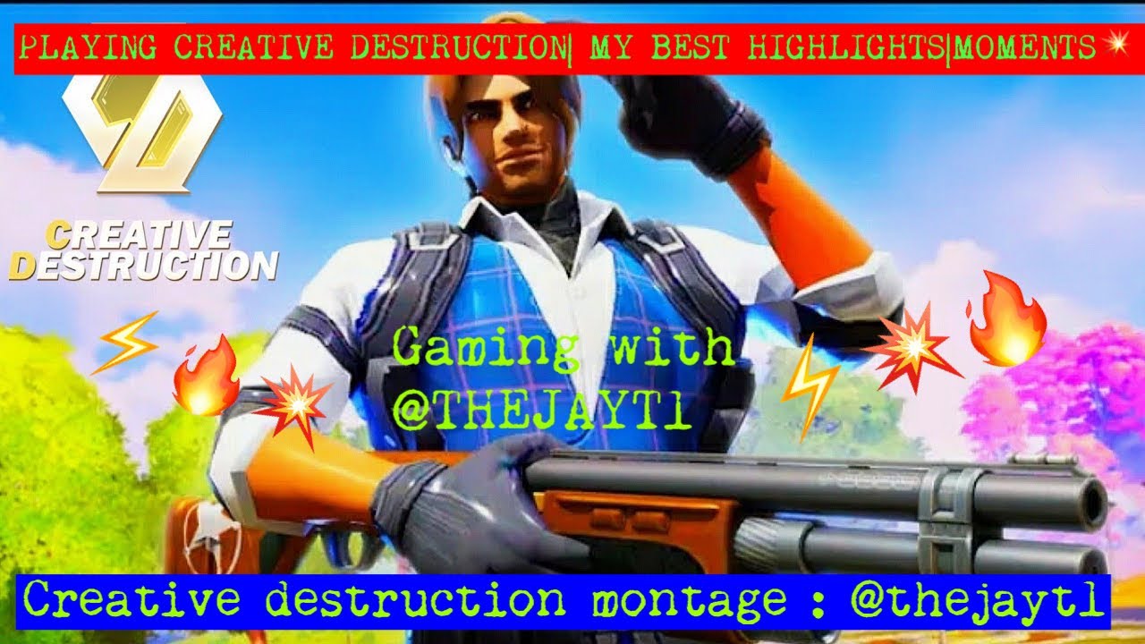 PLAYING CREATIVE DESTRUCTION |BEST MOMENTS| (*GAMING VIDEO**) MOBILE ...