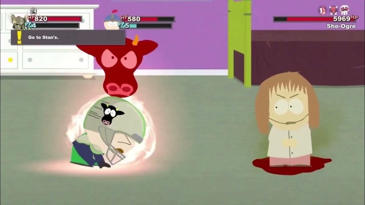 South Park The Stick Of Truth Shelly Boss Fight Youtube