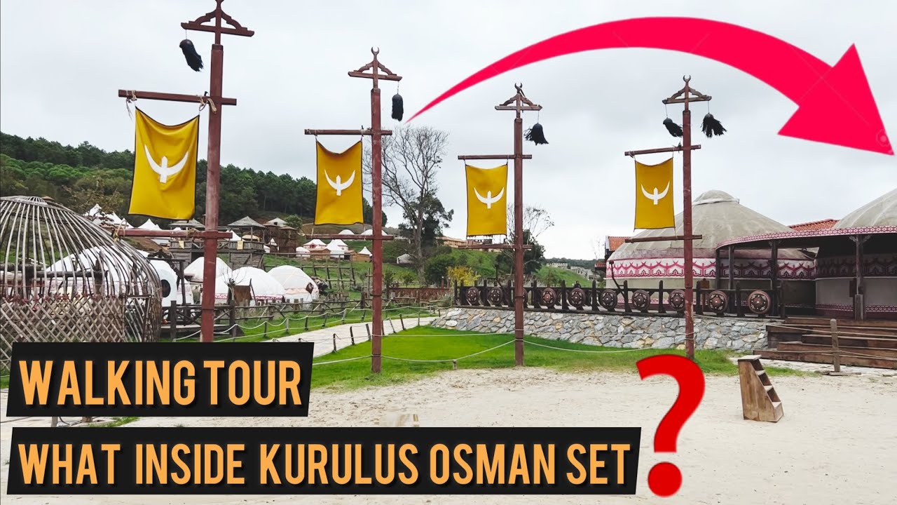 Kurulus Osman and Ertugrul Series Studio Tour in Riva, Türkiye - YouTube