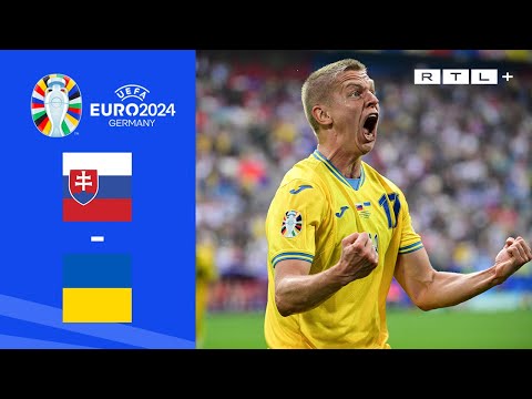 Slowakei vs. Ukraine - Highlights | EURO 2024 | RTL Sport