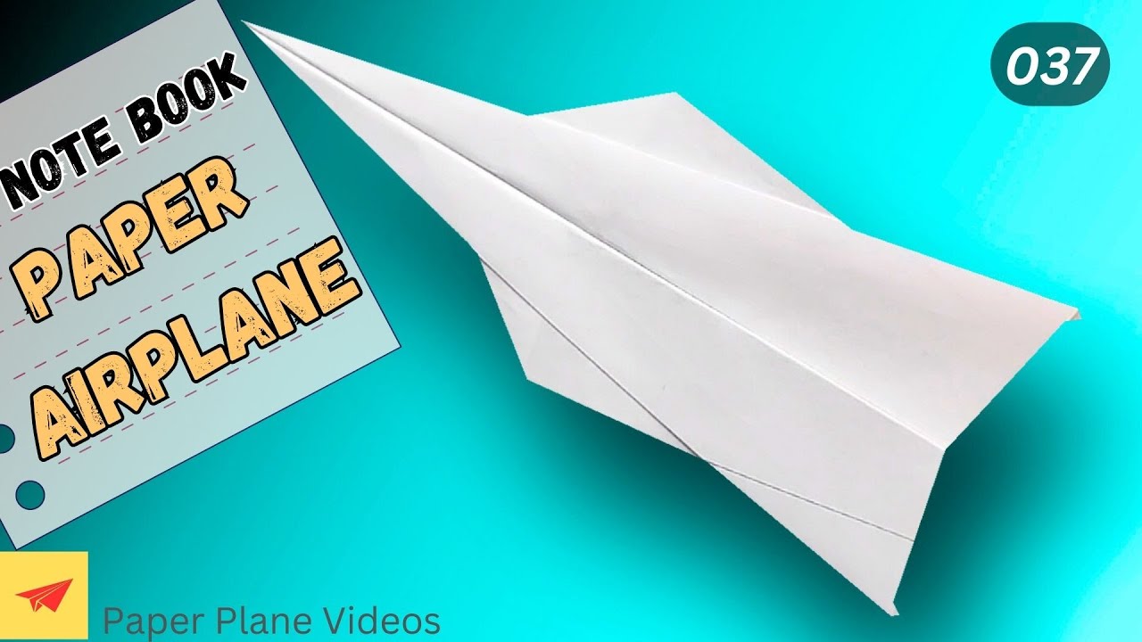 Paper Plane Origami Book