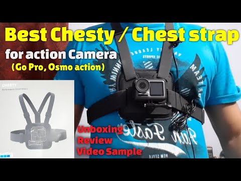 GoPro Chesty || Action camera chest mount || Setup and Video sample ...