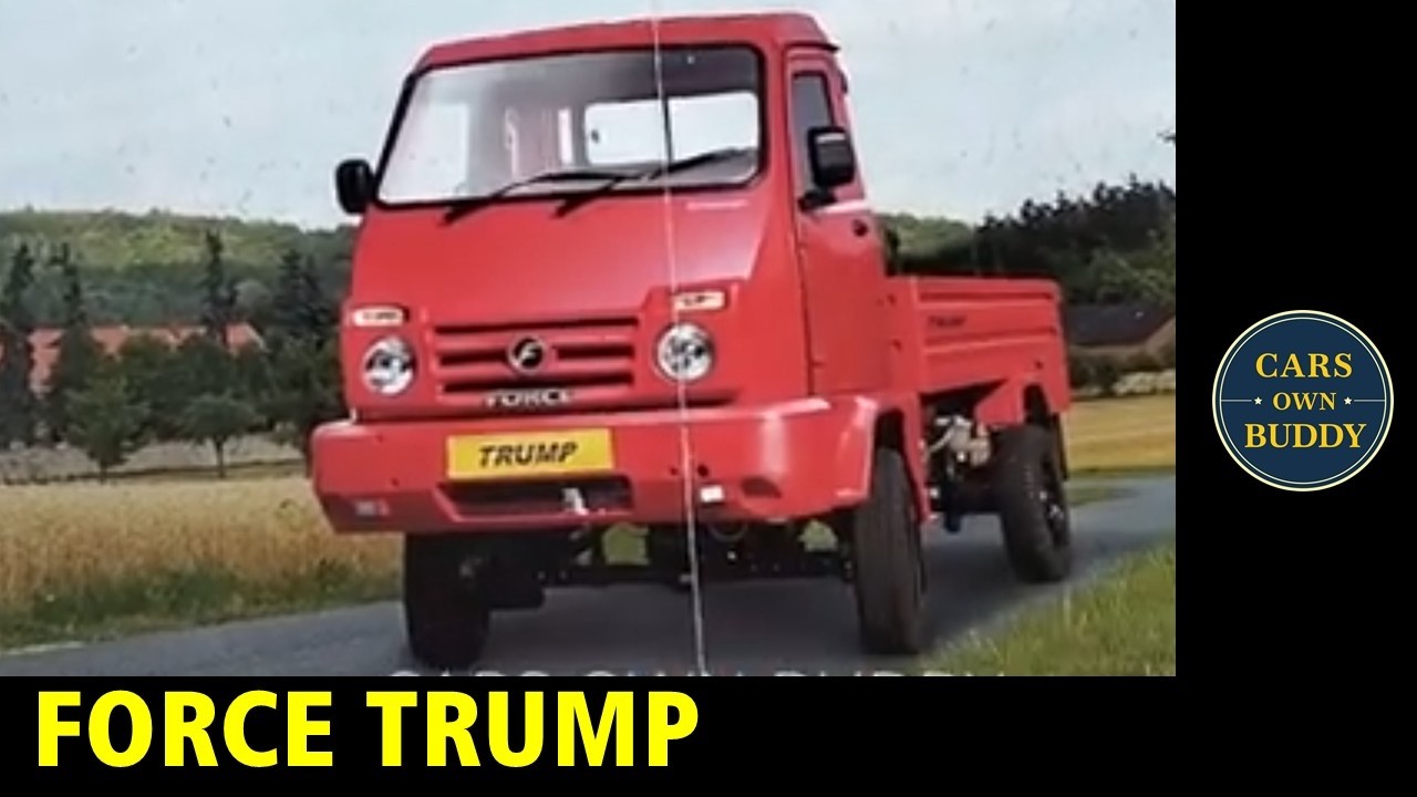 Force Trump Brochure | Rare and Old Mini Truck Brochure - YouTube