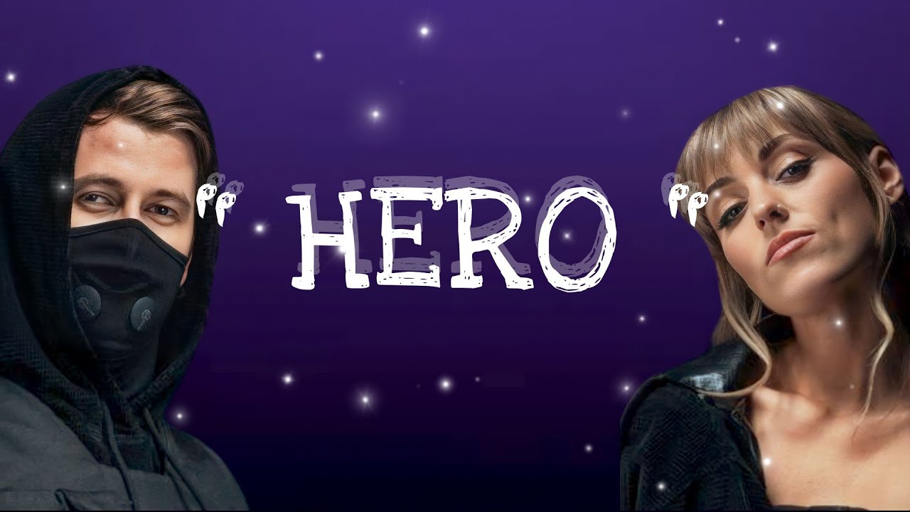 Alan Walker & Sasha alex sloan - HERO ( lirik & terjemahan ) - YouTube