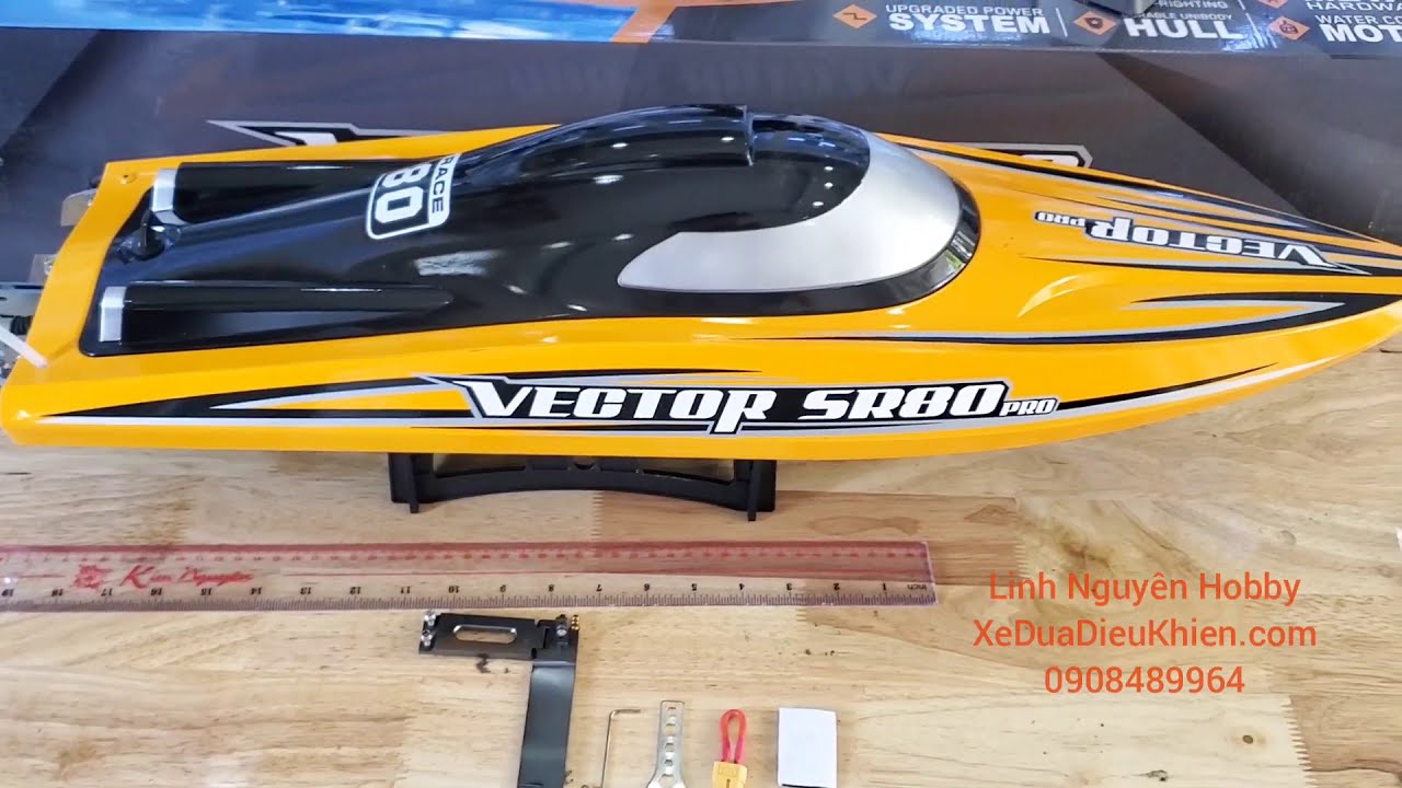 Review tàu cano dài 80cm full kim loại tốc độ 70kmh. Volantex Ex Hobby ...
