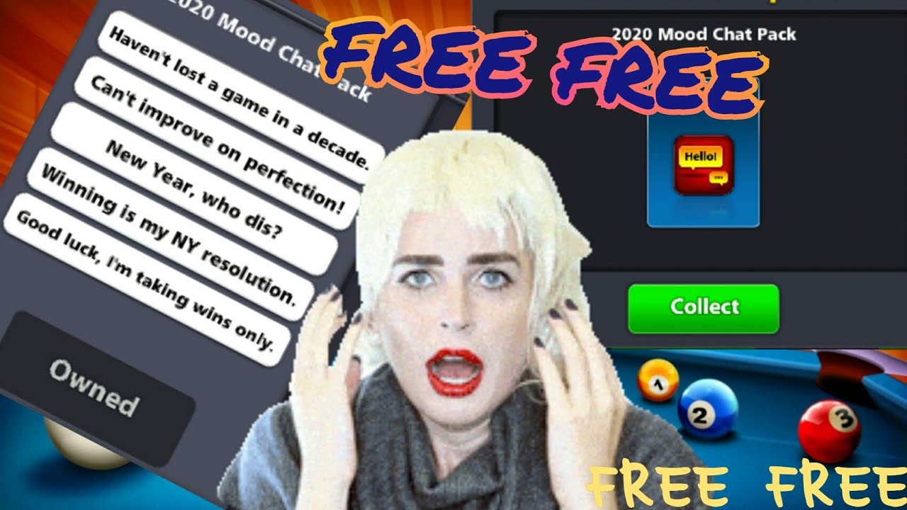FREE 2020 MOOD CHAT PACK FOR ALL || Miniclip Gift For All || 8bp || Ali ...