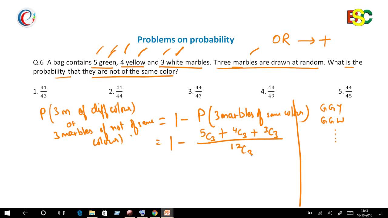 6.Quantitative aptitude PROBABILITY - YouTube