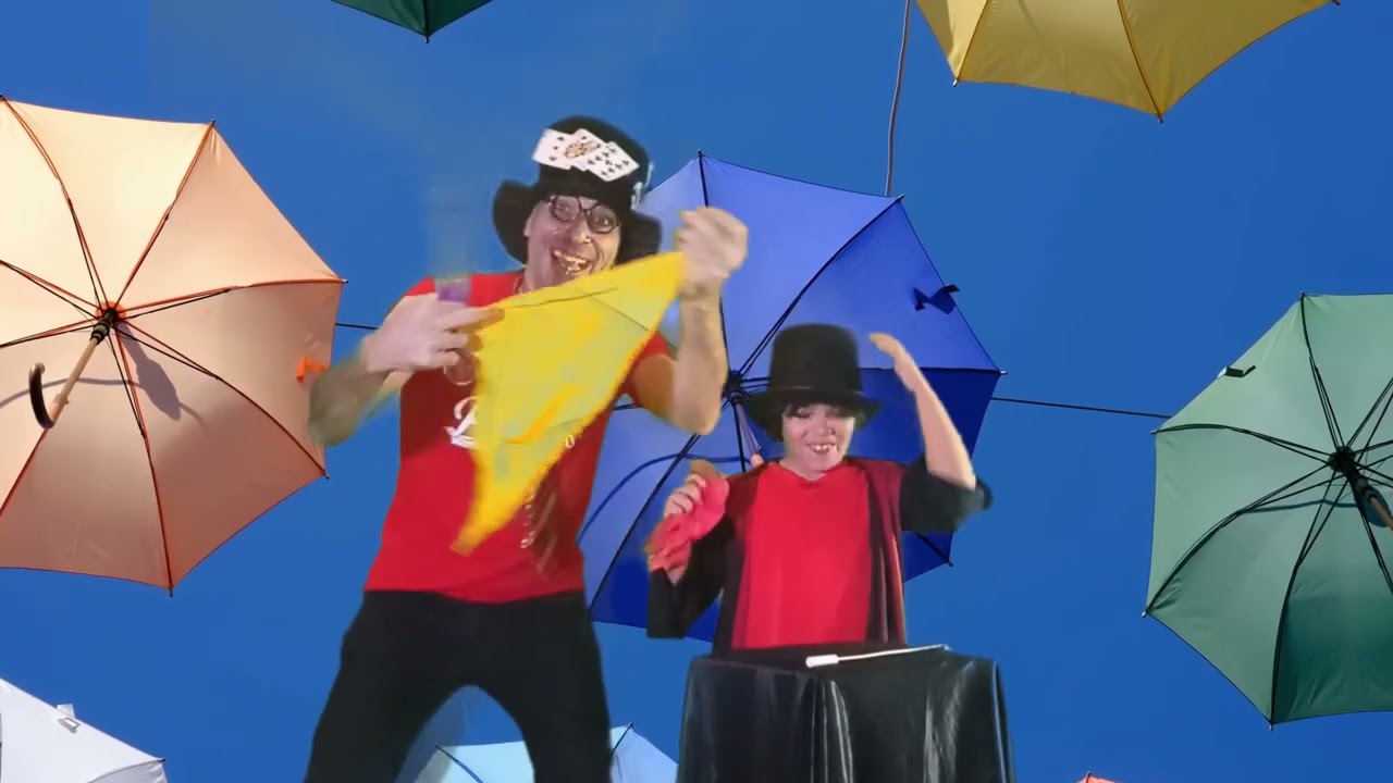 MAGO PICANINI Y SU AYUDANTE DYLANOSKY, CANAL SUR TELEVISION, LA BANDA ...