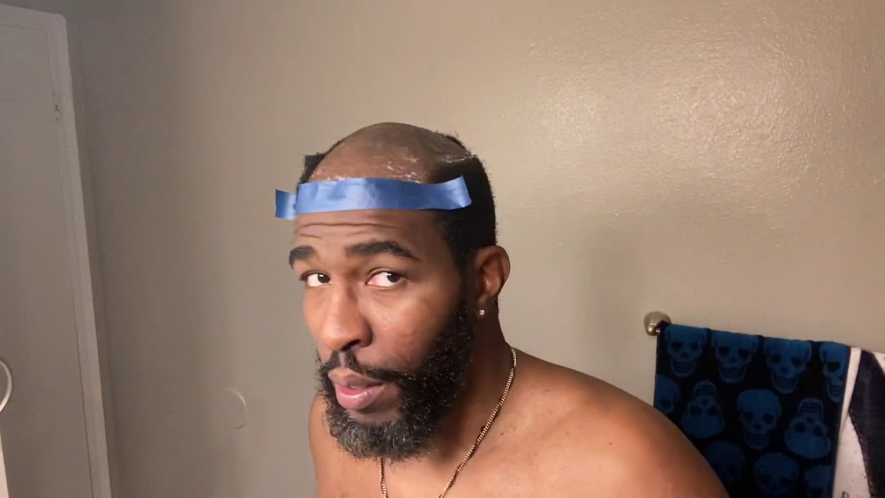 MAN UNIT: STEP BY STEP HAIR SELF INSTALL // YOU WILL BE AMAZED AT THE ...