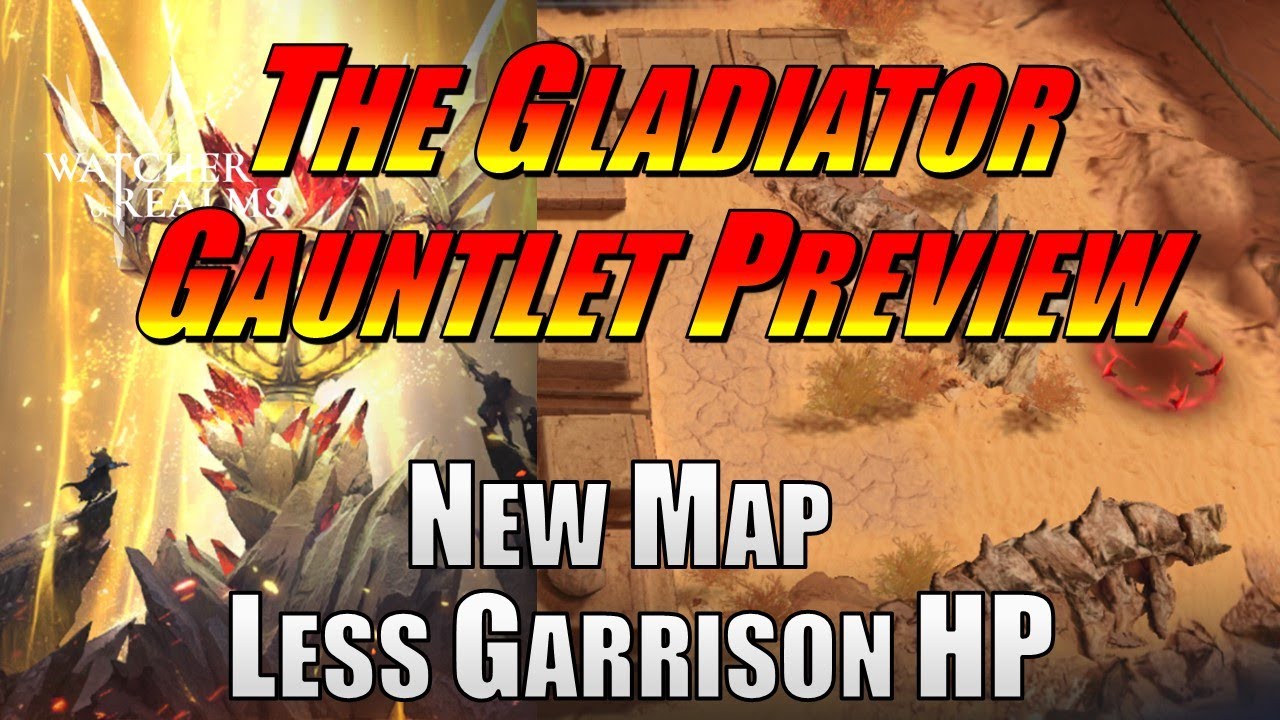 The Gladiator Gauntlet Preview | What To Expect | Forerunners | Watcher ...