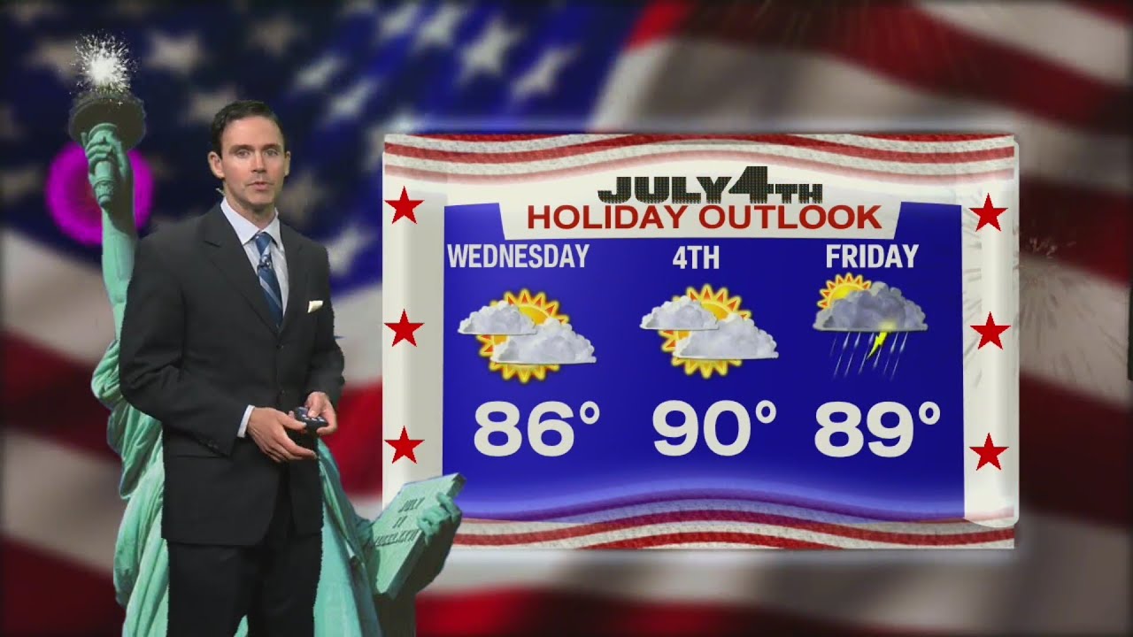 Storm Team: Holiday boating and firework show weather - YouTube