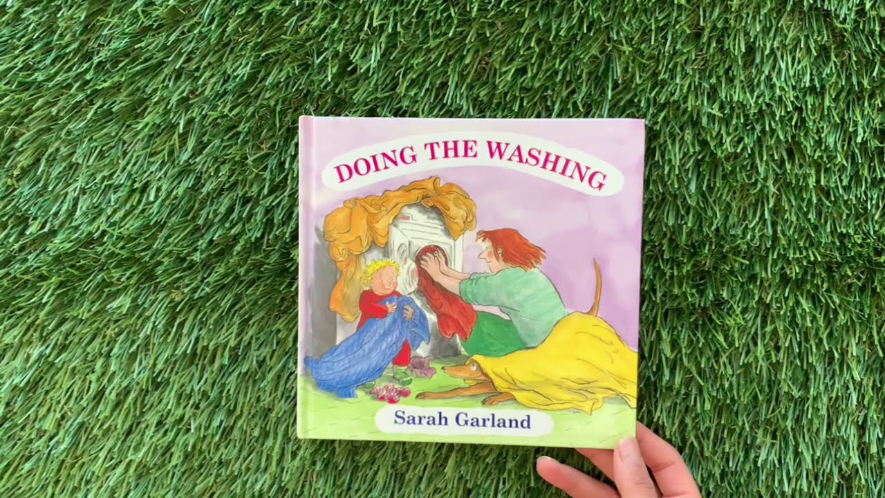 Doing the washing- Kids story book-read aloud - YouTube