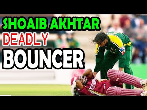Shoaib Akhtar Best Bouncers in Cricket History