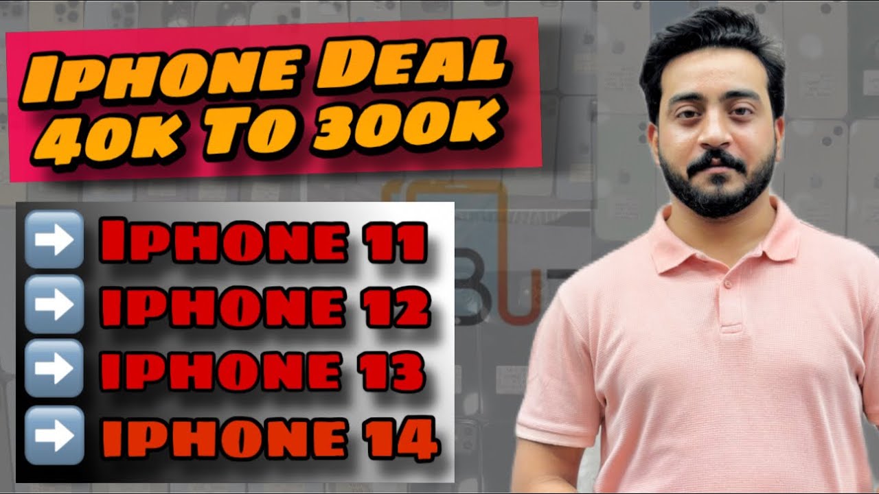 Used iPhone deal 40K to 300K | iPhone 11 to 14 Pro Max | PTA , NON-PTA ...