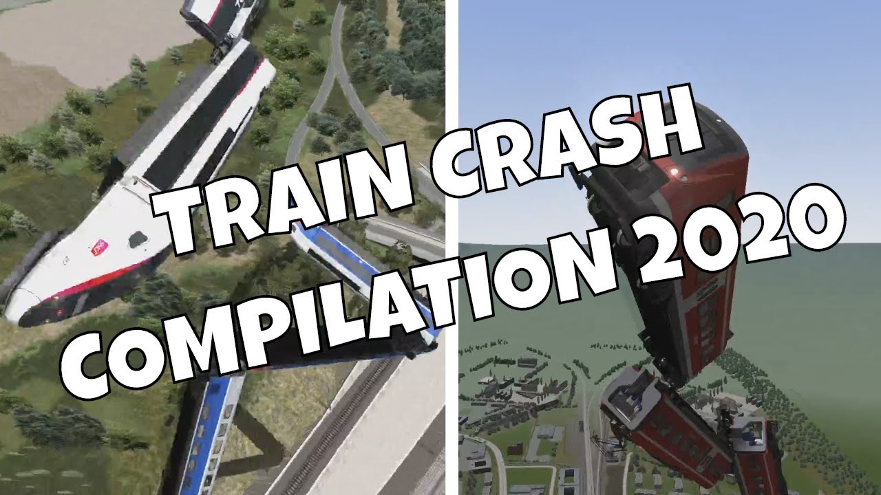 TRAIN CRASH COMPILATION #1 | Train Simulator 2021 Crashes | TS 2021 ...