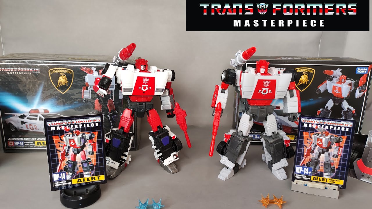 TRANSFORMERS MASTERPIECE MP-14 & MP14+ ALERT - YouTube