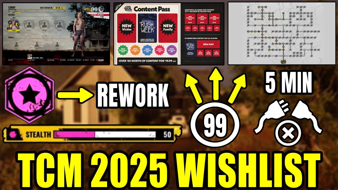 My TCM 2025 Wishlist | The Texas Chainsaw Massacre Game - YouTube