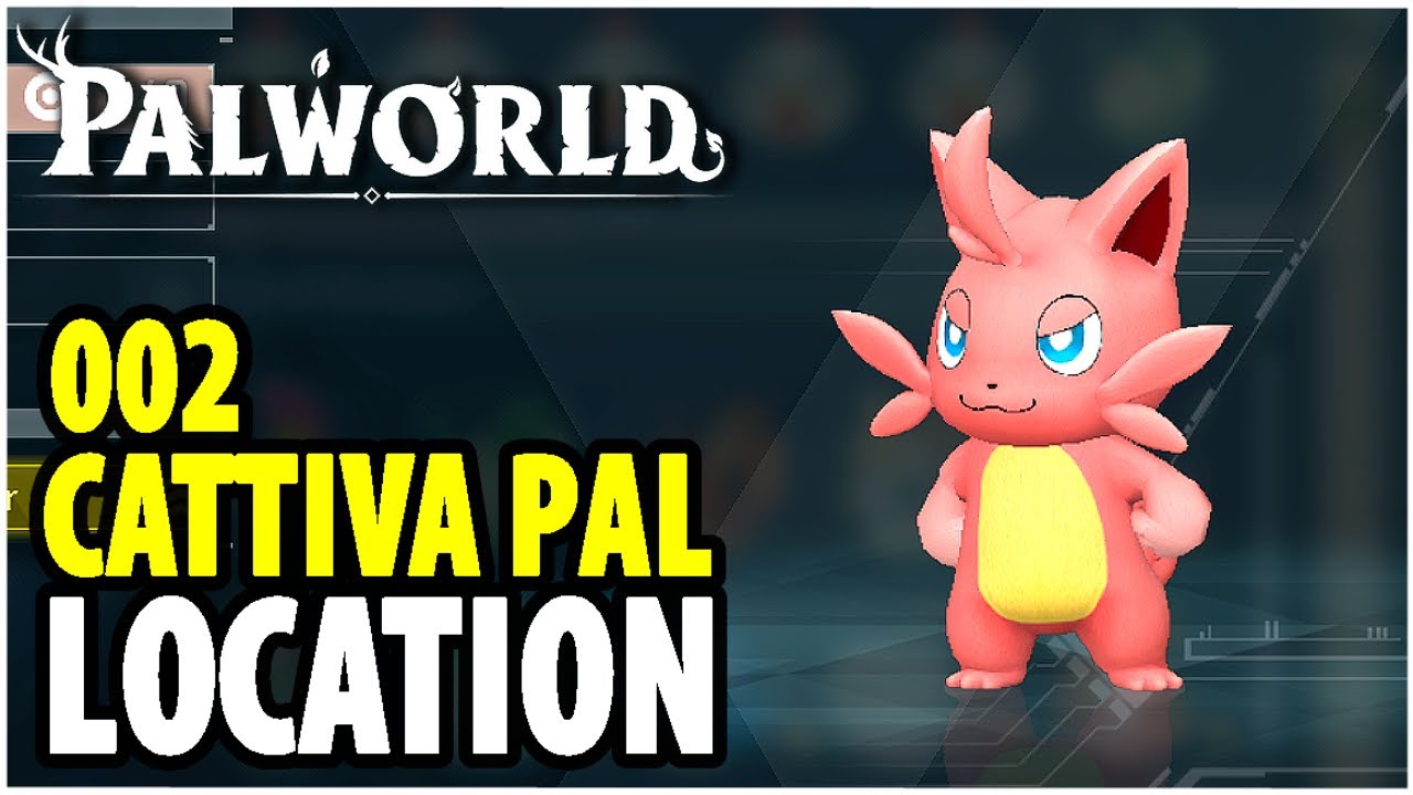 How to get Cattiva Pal - Palworld (Paldeck 002) - YouTube