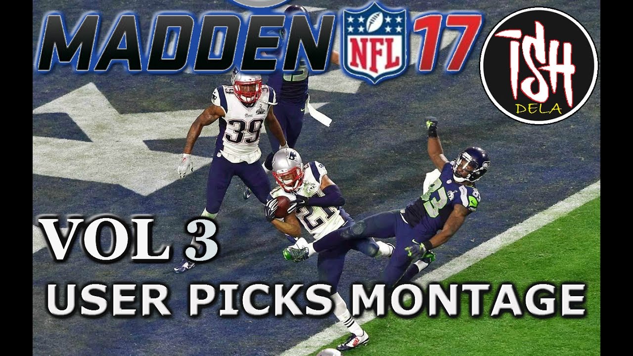 User Pick Montage Vol 3 madden 17 mut h2h gameplay - YouTube