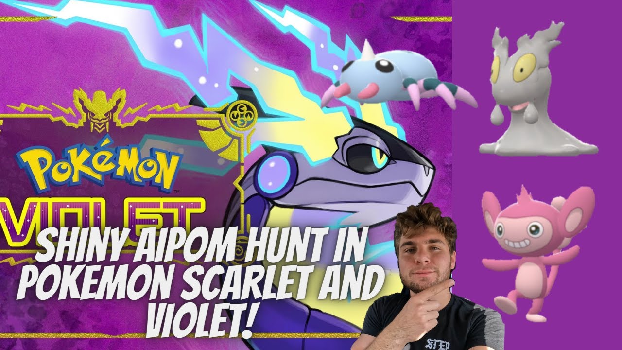 Shiny Aipom Hunt and More in Pokemon Scarlet and Violet! - YouTube