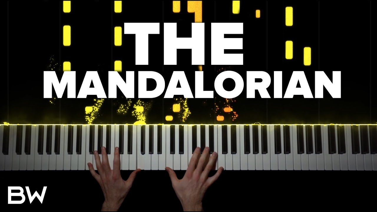 The Mandalorian OST - Main Theme | Piano Cover by Brennan Wieland - YouTube