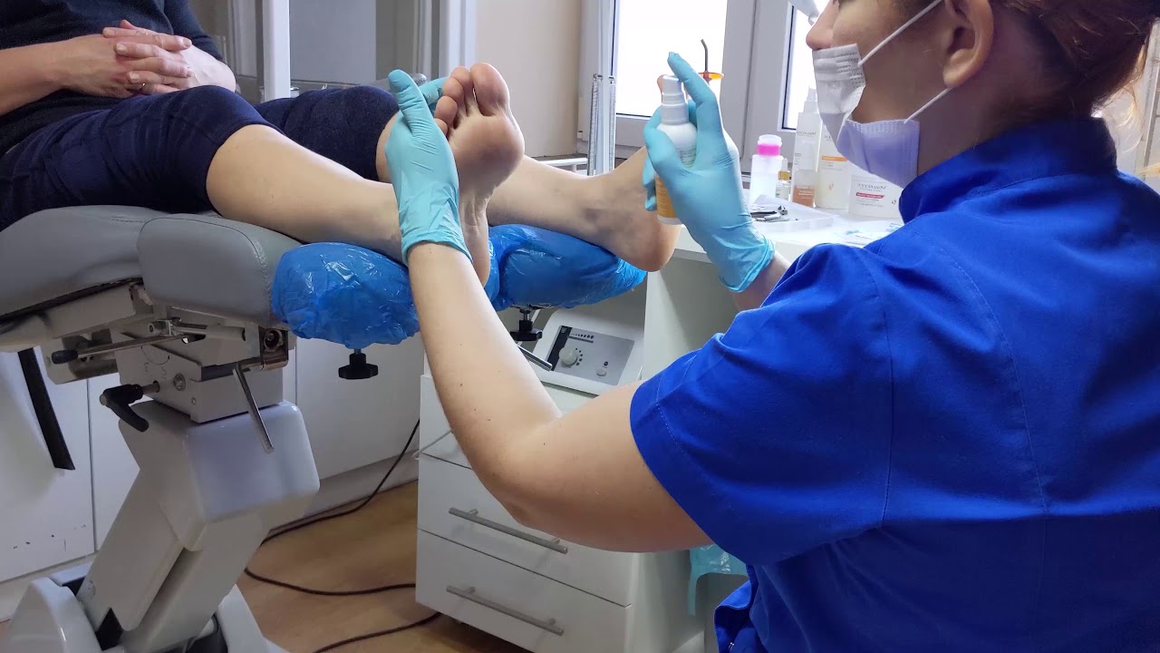 Podstawowy zabieg podologiczny - pedicure medyczny, pedicure leczniczy ...