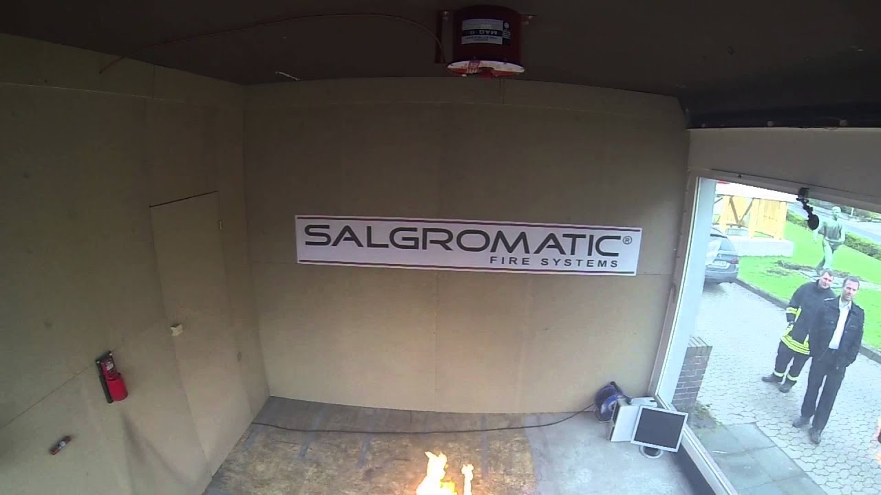 Salgromatic MAG-13 in 30m3 room inside view - YouTube