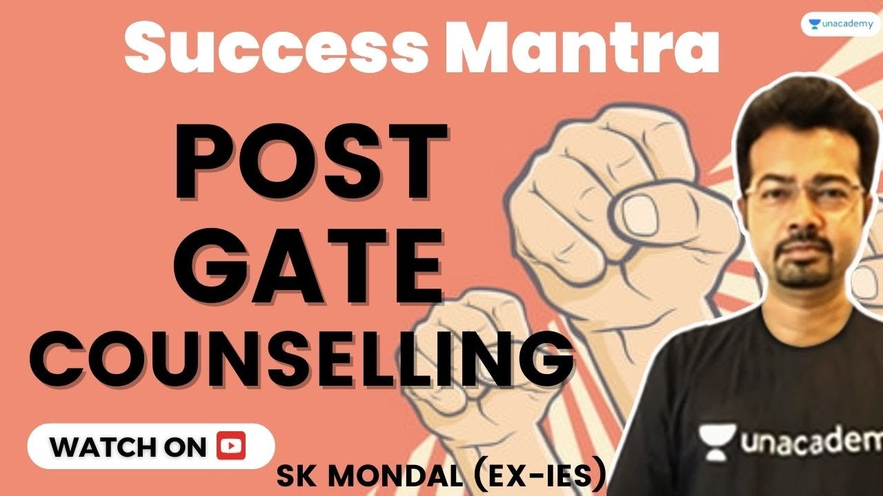 Post GATE counselling session by S K Mondal (Ex.IES) #gate #mechanical - YouTube