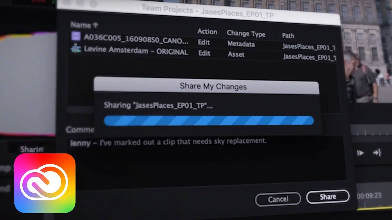 What's New in Team Projects (April 2017) | Adobe Creative Cloud - YouTube
