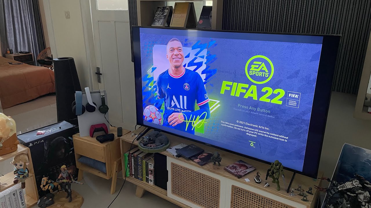 FIFA 22 + STEAM DECK + DOCKTECK + SONY X90J 65 INCH - YouTube