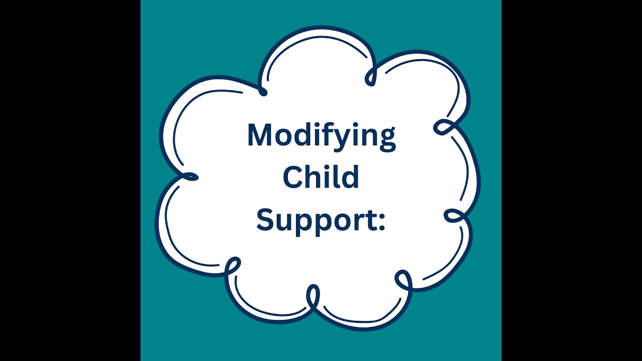 About Modifying Child Support - YouTube