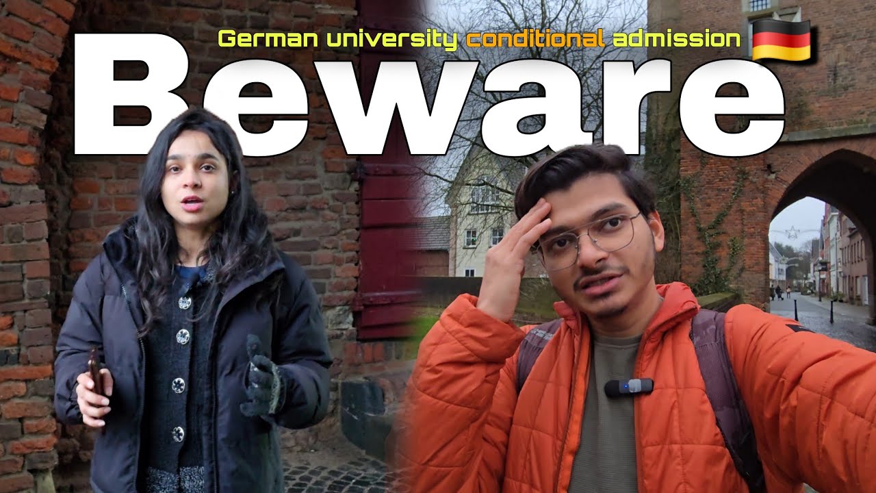 German Public University conditional acceptance | Watch this before getting admission🇩🇪 - YouTube