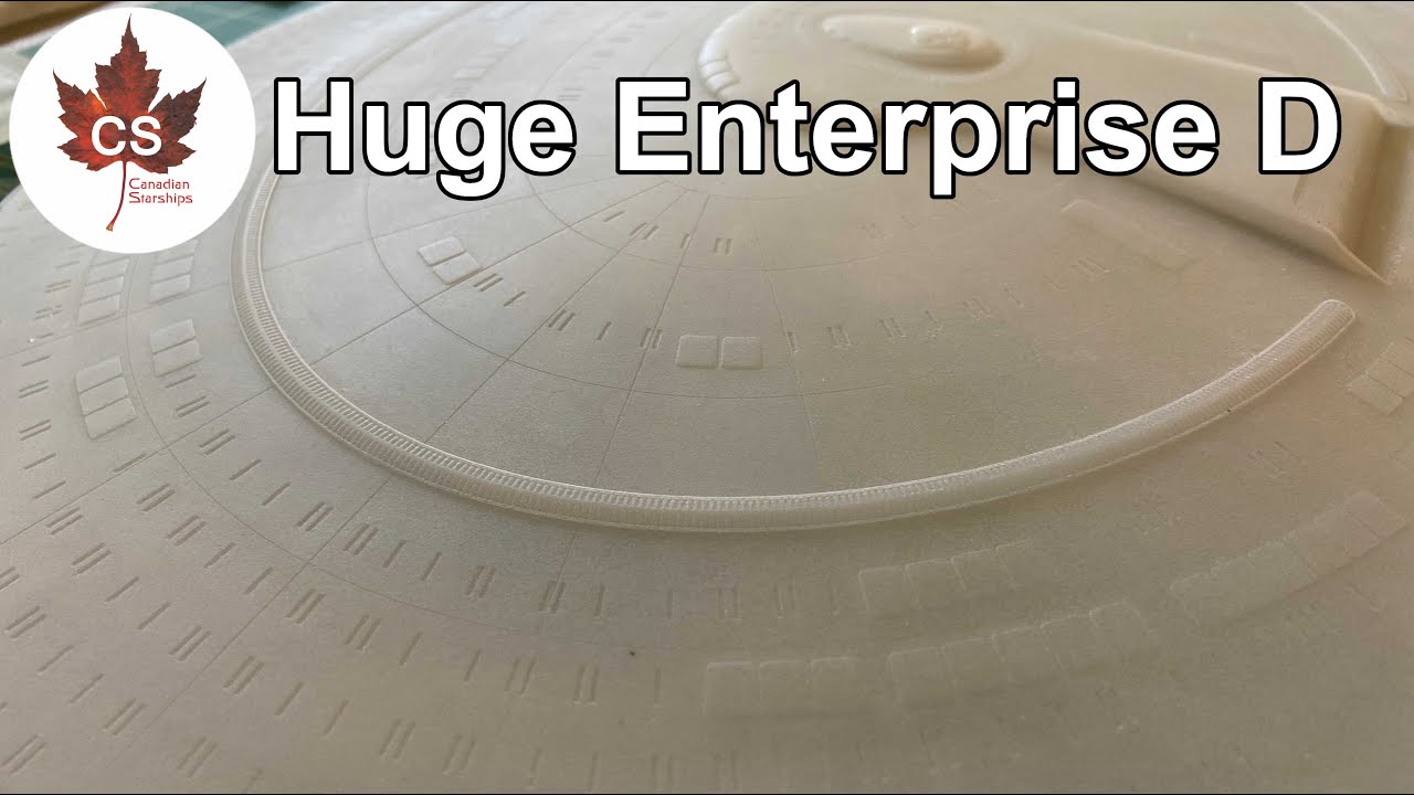 Star Trek 1:1000 Scale Galaxy Class Model Build Update #01 (2021) - YouTube