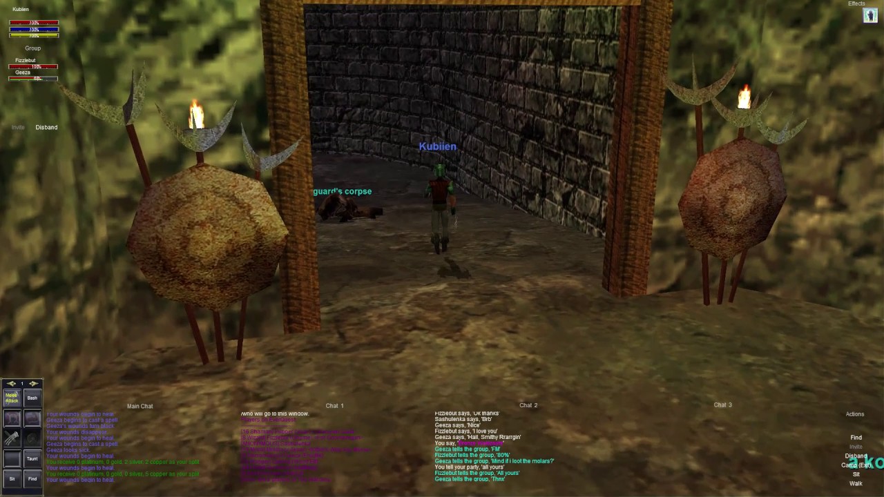 Everquest old school : Part 5 - Entrance Group - Warrens - Half Elf ...