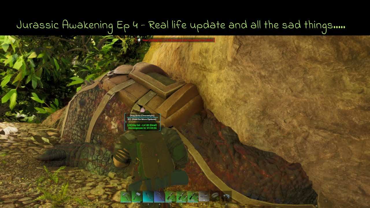 Ark Survival Ascended - Jurassic Awakening Ep. 4 Real life update and ...