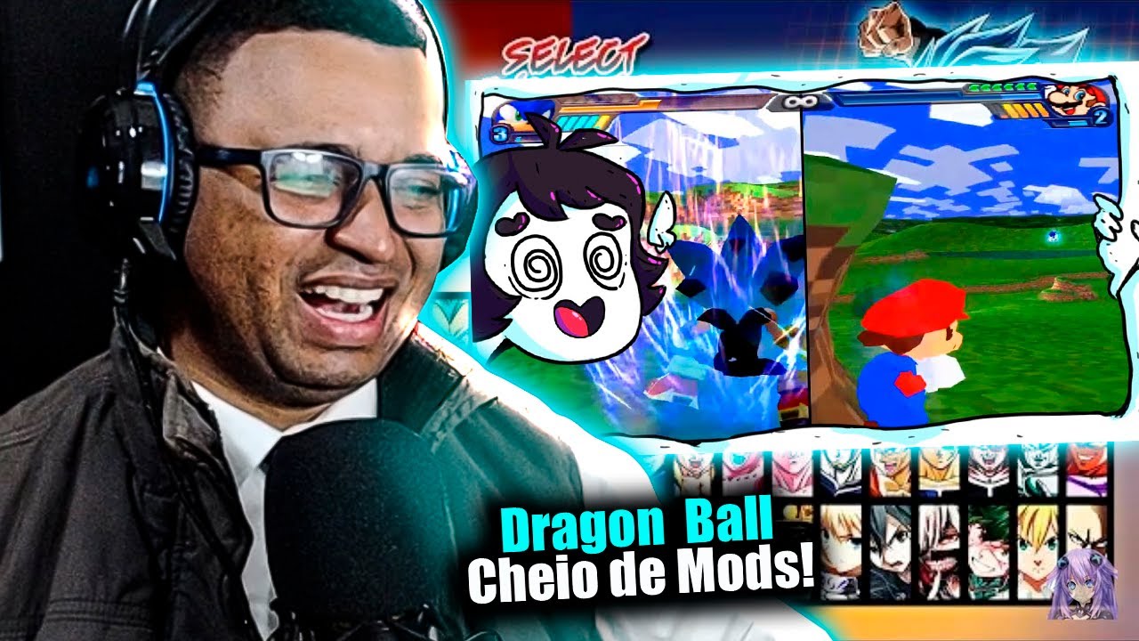 REACT | Dragonball de PS2 só que estragado por mods - Saiko joga - YouTube