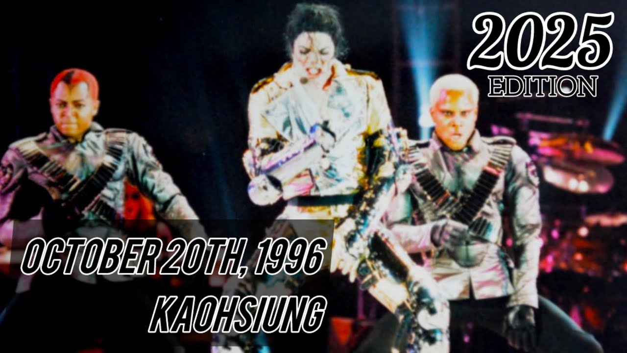 Michael Jackson - HIStory Tour Live in Kaohsiung (October 20, 1996 ...