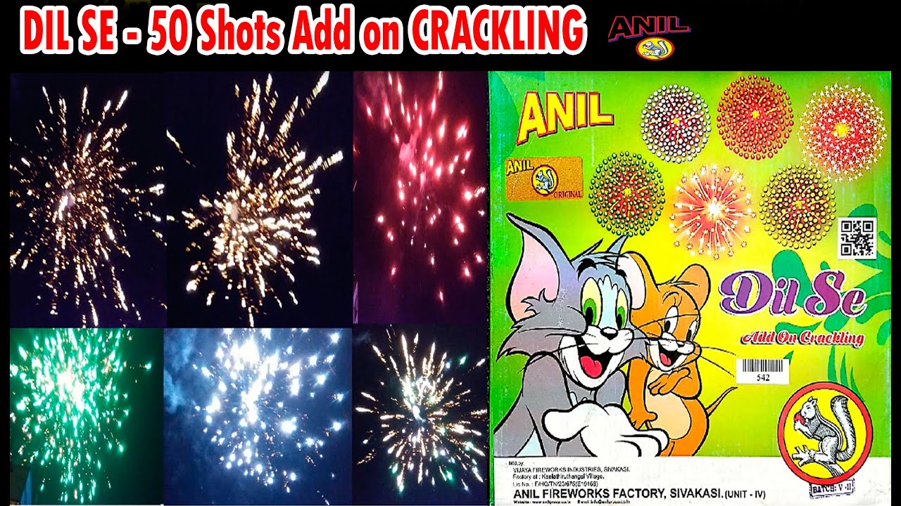 Dil Se Anil Fireworks | 50 Shots | 50 Shots Anil Fireworks # ...
