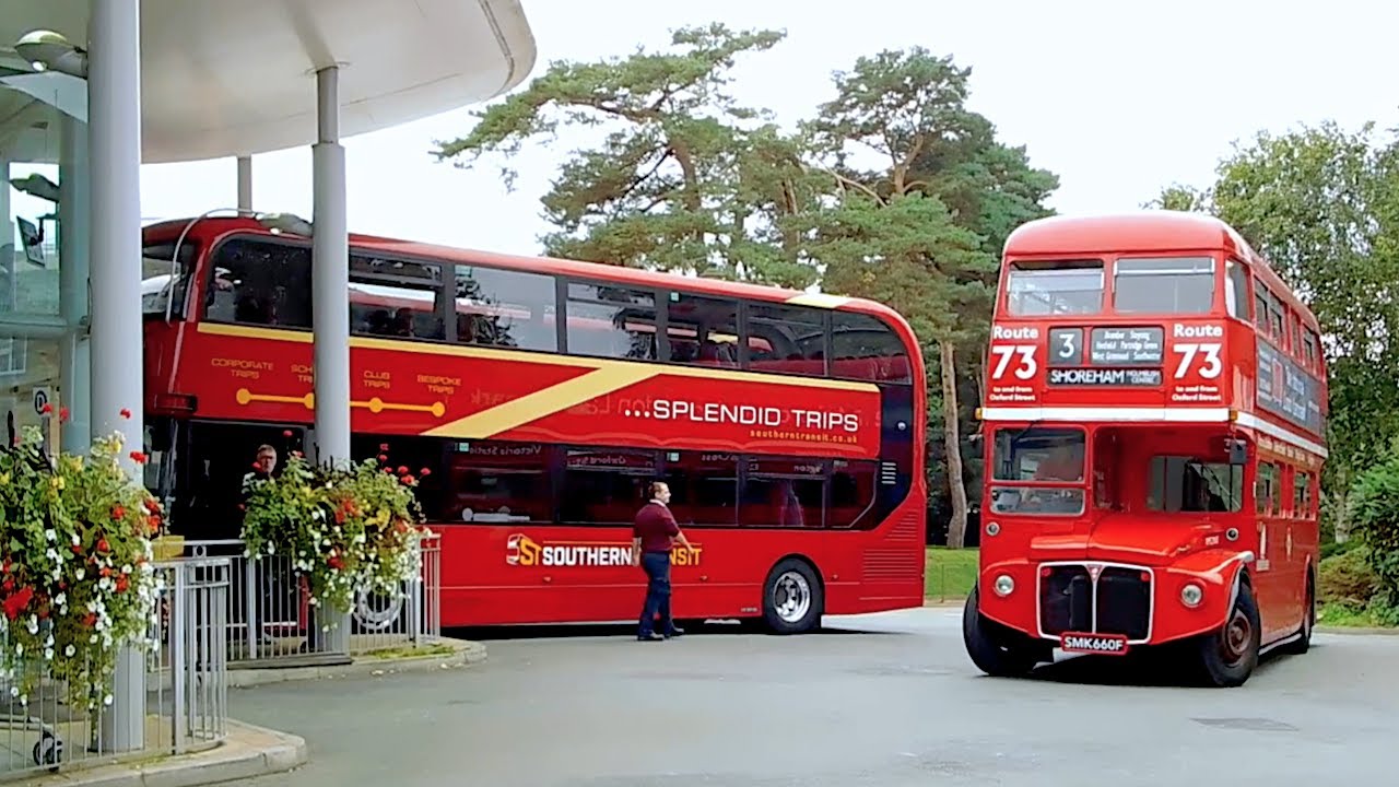 AEC Routemaster RML 2660 and ADL Enviro 400 Citymaster CM 1 - YouTube
