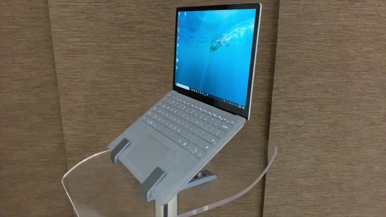 3D Printed Universal Laptop Stand - YouTube