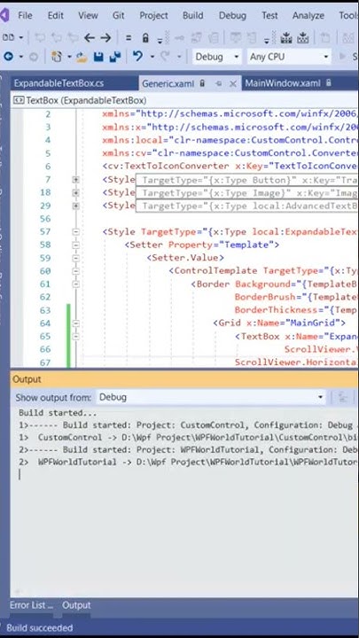 Expandable textbox in wpf #shorts #youtubeshorts #short #programming #csharp #wpfworld #wpf ...