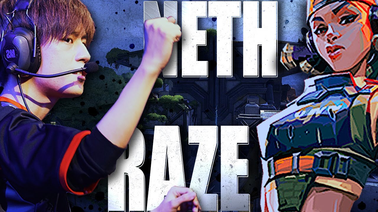 【neth】うまいレイズと言ったらこの男！！ CR neth CR vs FL VALORANT VCJ 大会ハイライト - YouTube