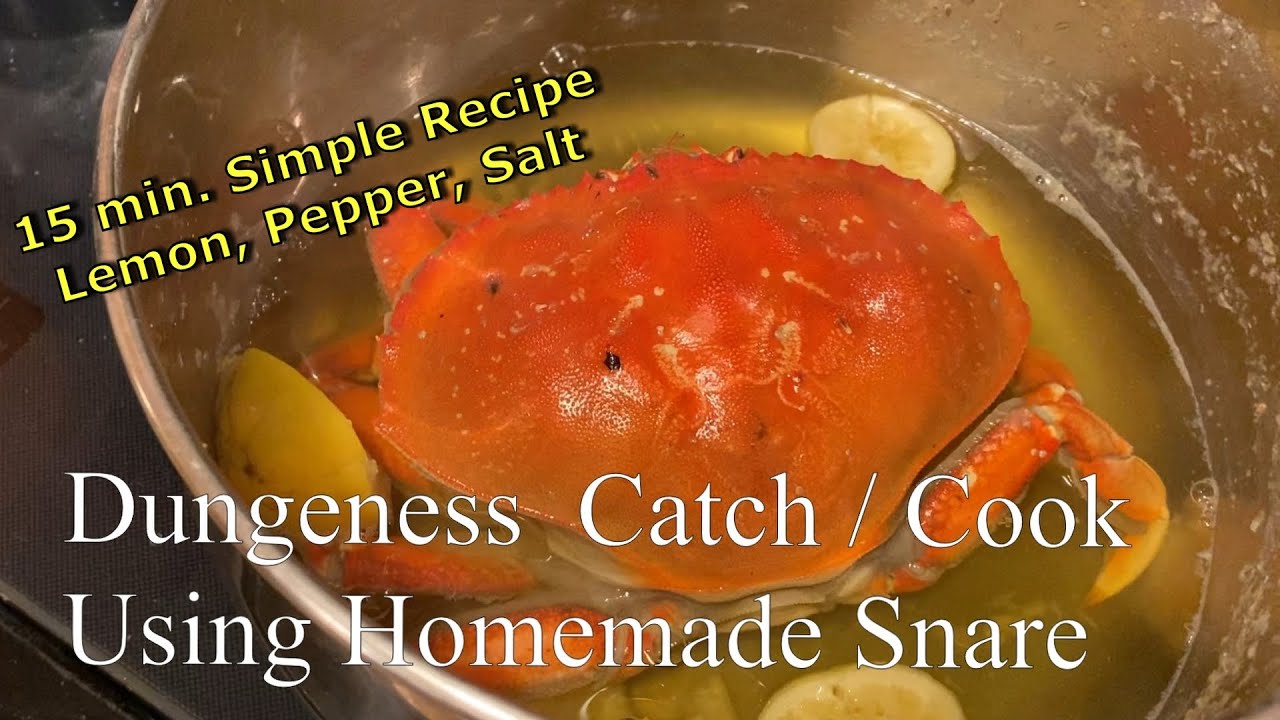 Homemade Crab Snare! Catch n' Cook! Oregon Coast. - YouTube