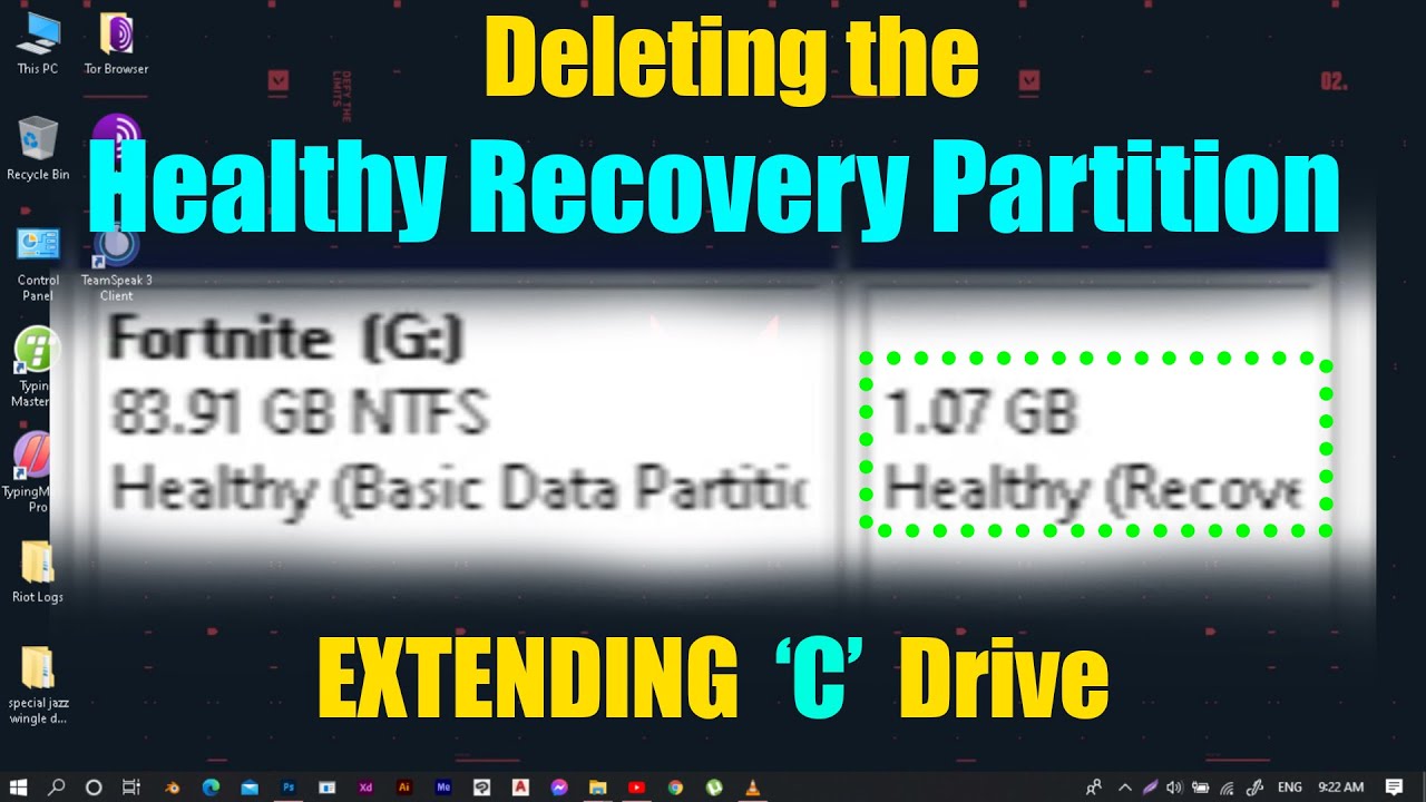 Healthy Recovery Partition