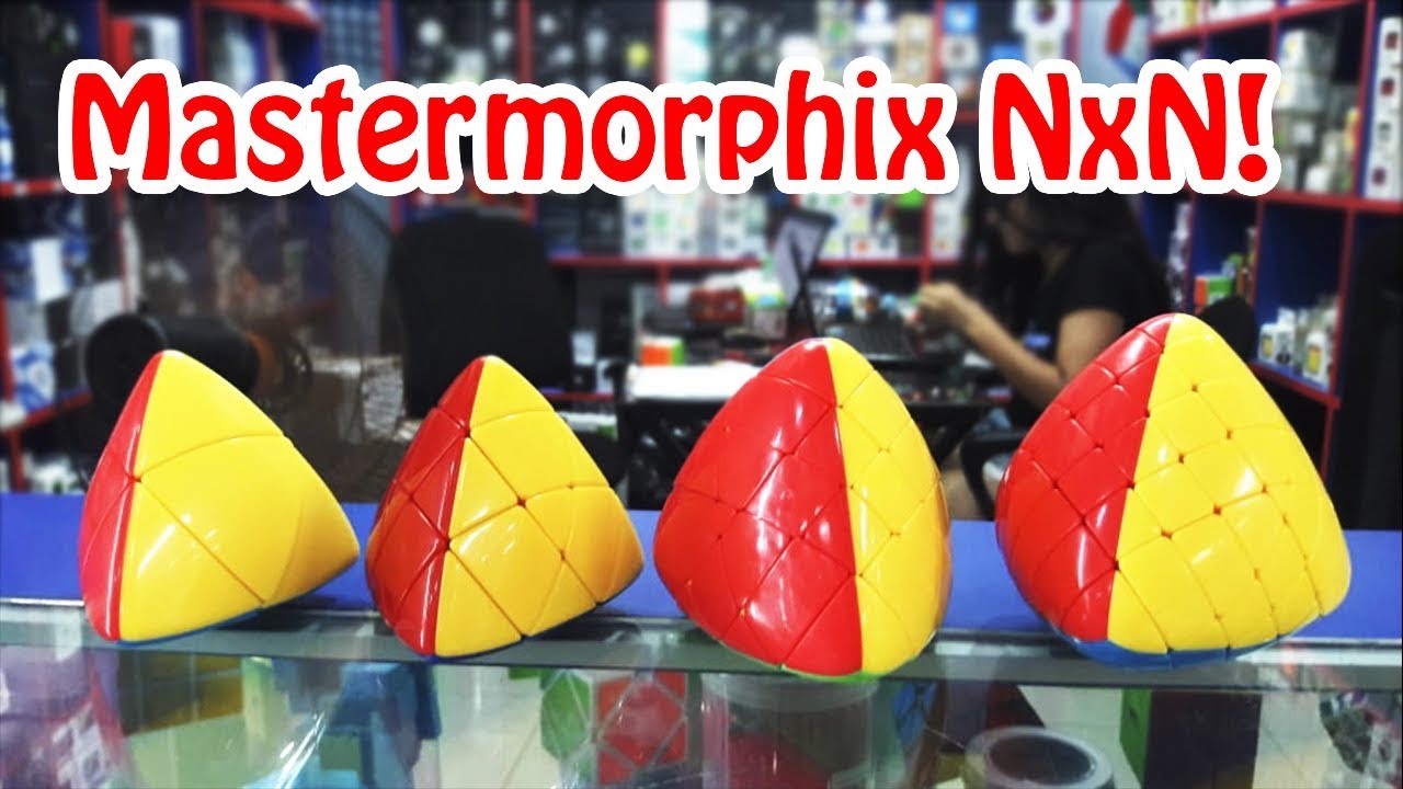 MasterMorphix 2x2, 3x3, 4x4 y 5x5! | Review en español con Mark Hanke | Speedcuber Perú - YouTube