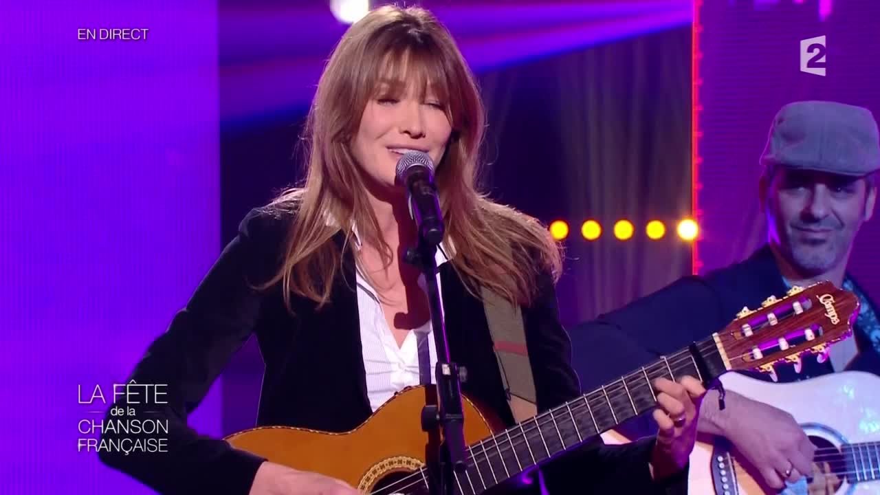Carla Bruni - "Little French Song" - Fête de la Chanson Française 2014 ...